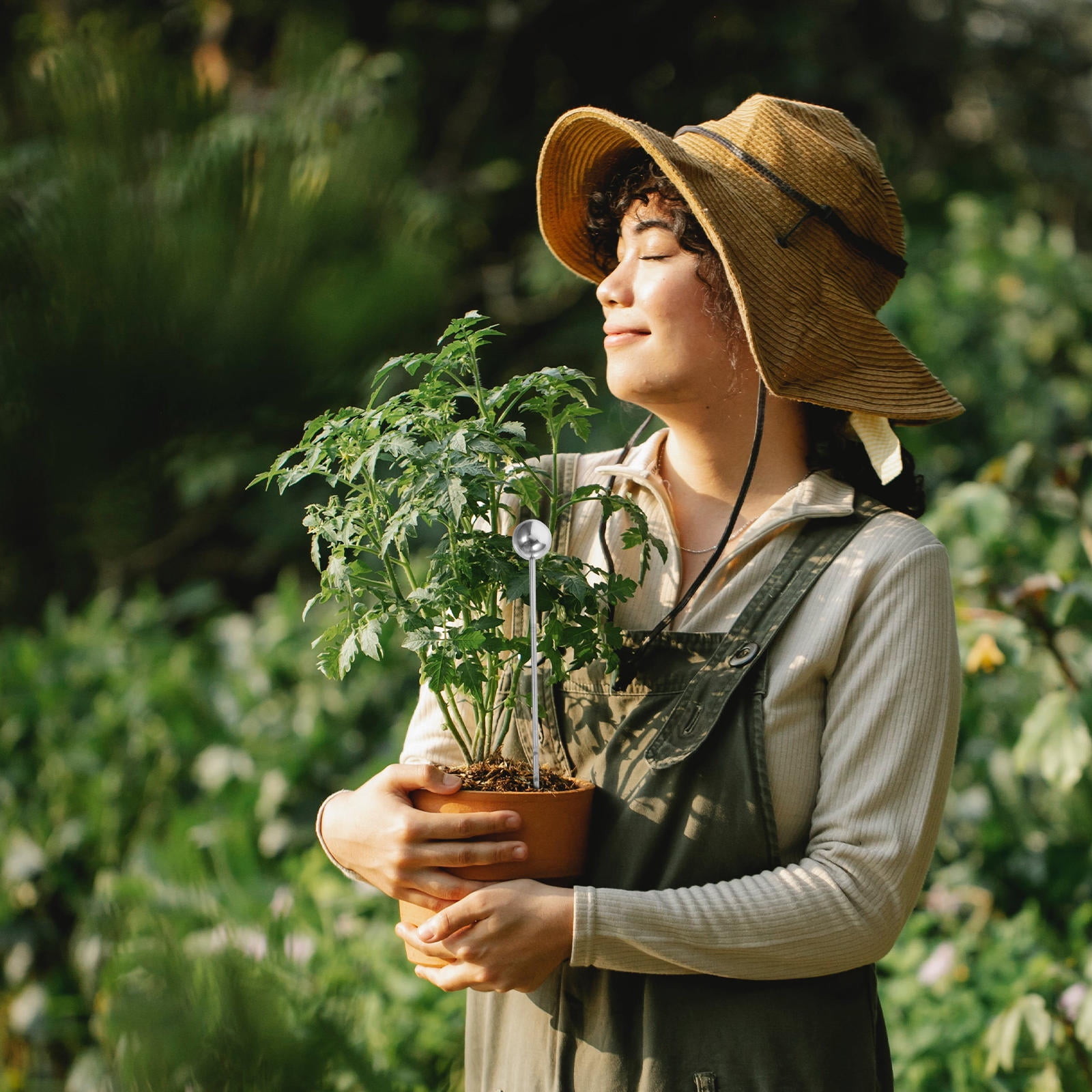 Raindrops 1 Set Metal Soil Sampler Soil Probe Stainless Steel Tubular ...