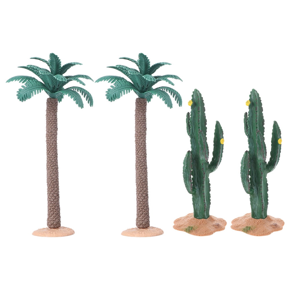 Raindrops 1 Set Micro Landscape Trees Models Realistic Small Plant ...