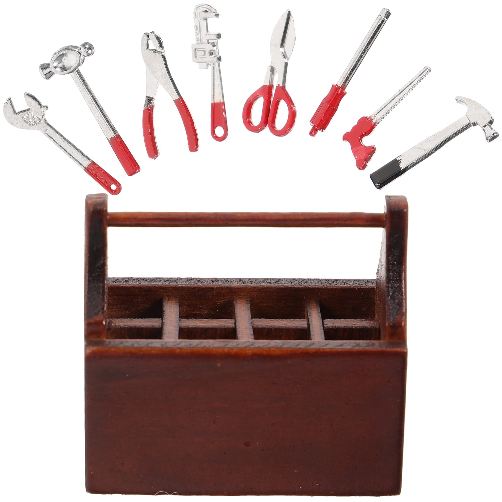 Raindrops 1 Set Mini House Miniature Tools Realistic Pretend Play Tool ...