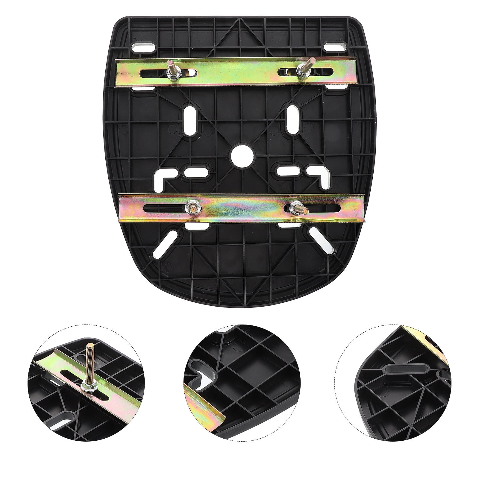 Raindrops 1 Set Motorbike Rear Box Mounting Plate Motorcycle Rear Box ...