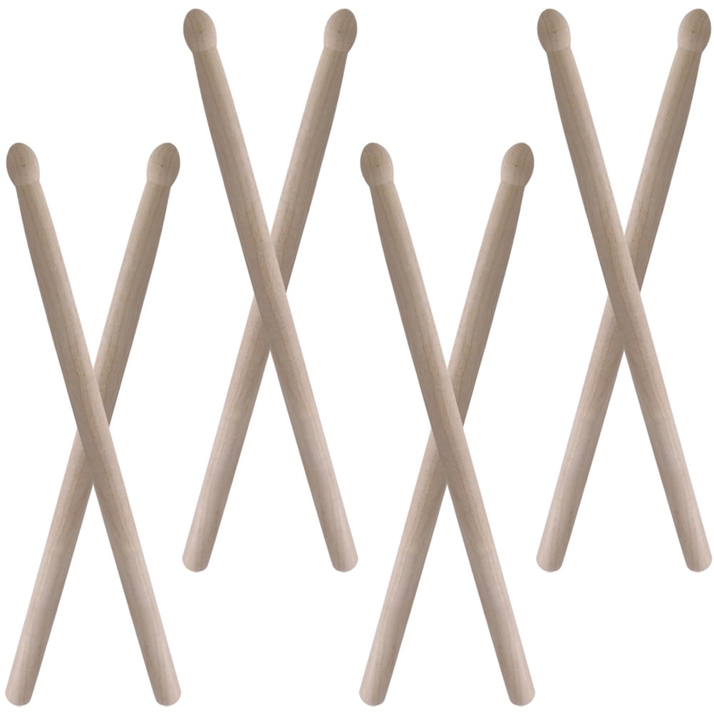 Raindrops Percussion Mallets Comfortable Grip Light Brown 4 Pairs 11 ...