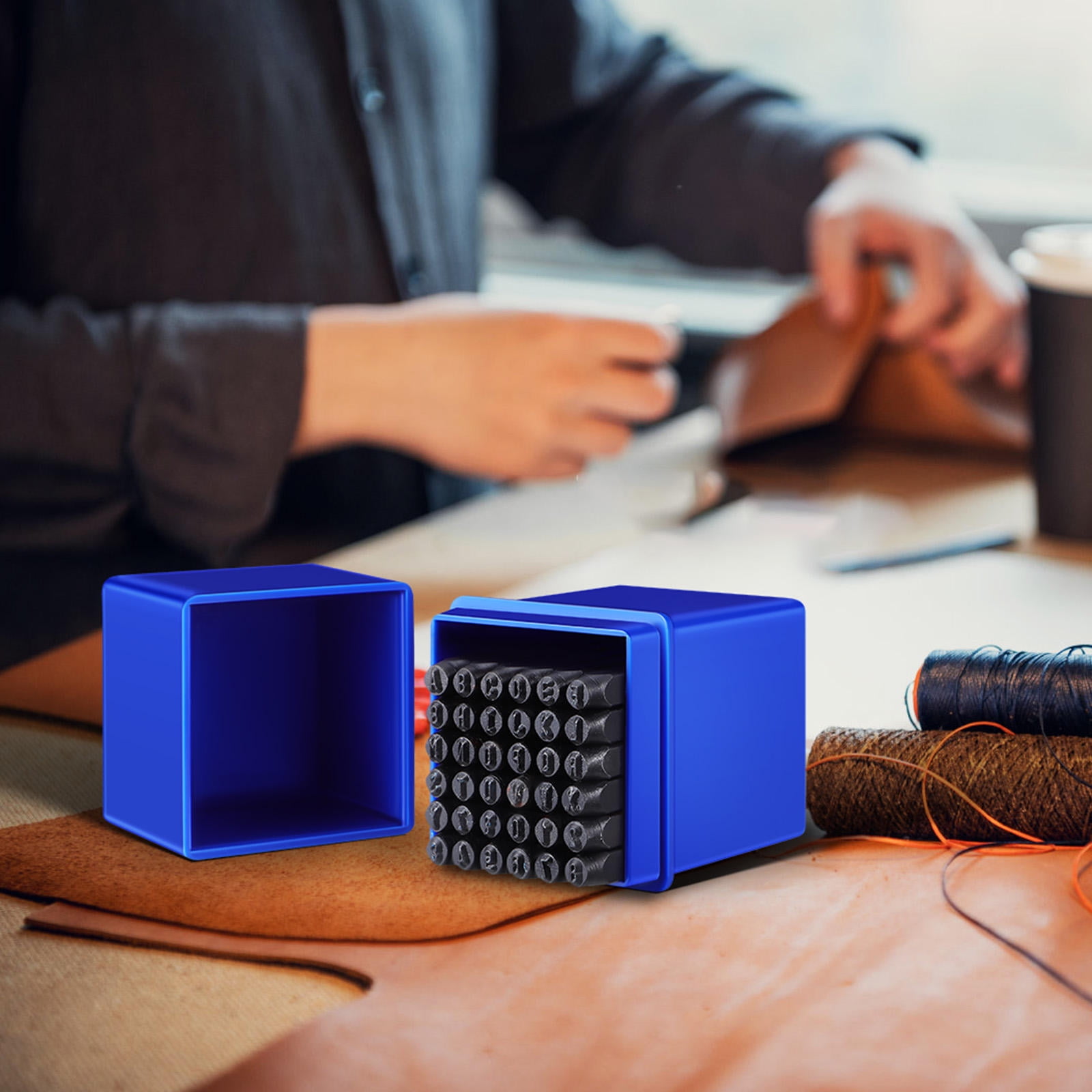 Raindrops 1 Set Number And Letter Punch Stamp Metal Stamping Kit Metal ...