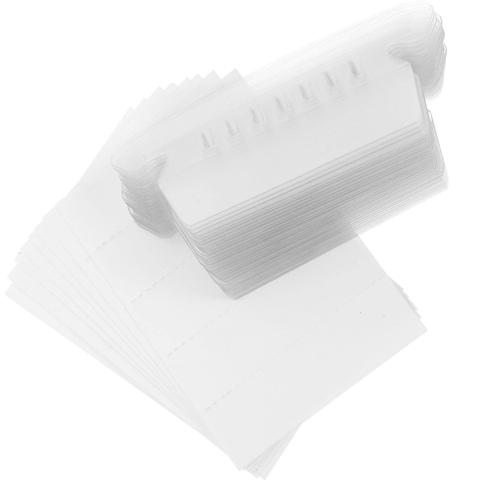 Raindrops 1 Set Of Transparent Hanging Folder Labels File Folder Tabs ...