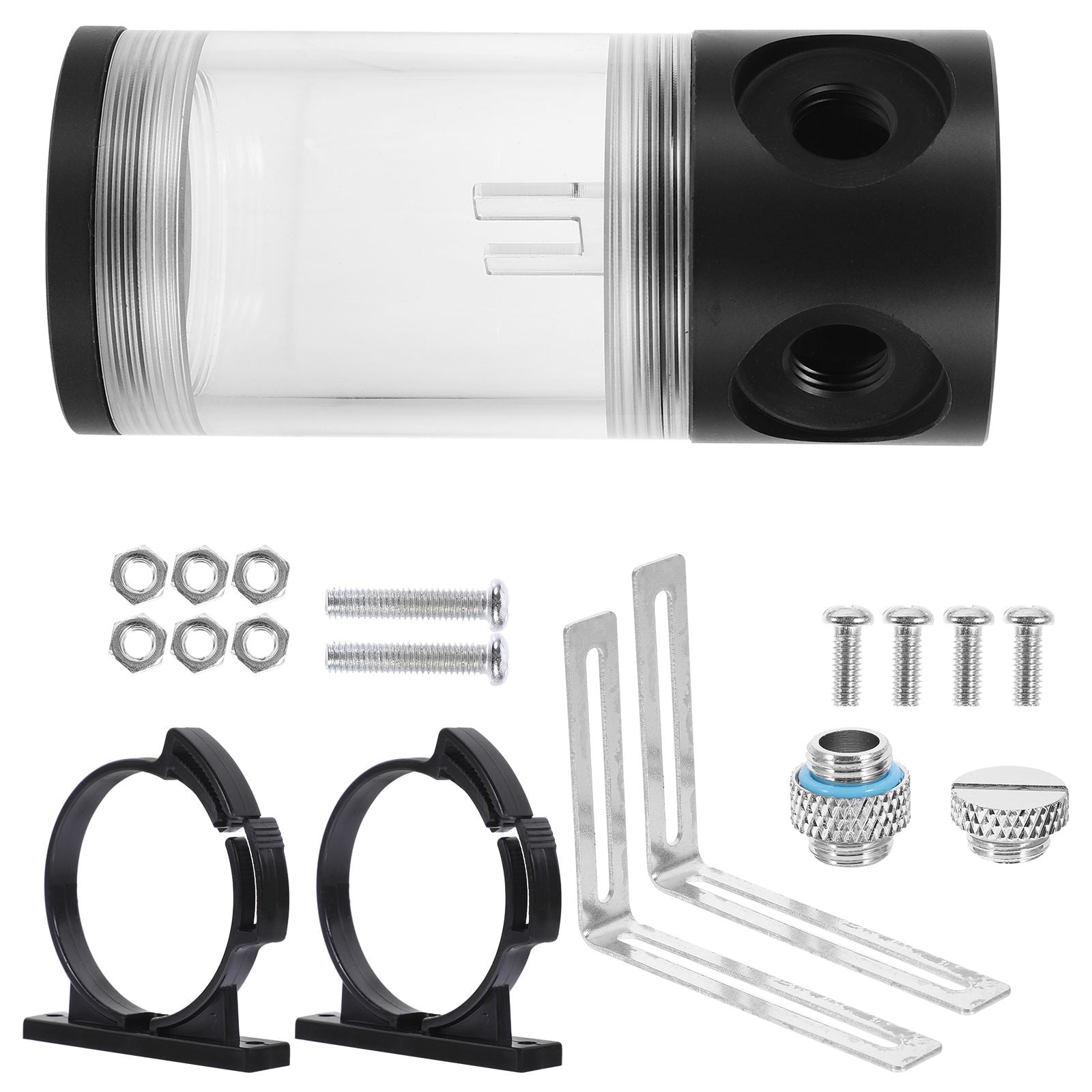 Raindrops 1 Set Pc Water Cooling Tank Computer Liquid Cooling Reservoir ...