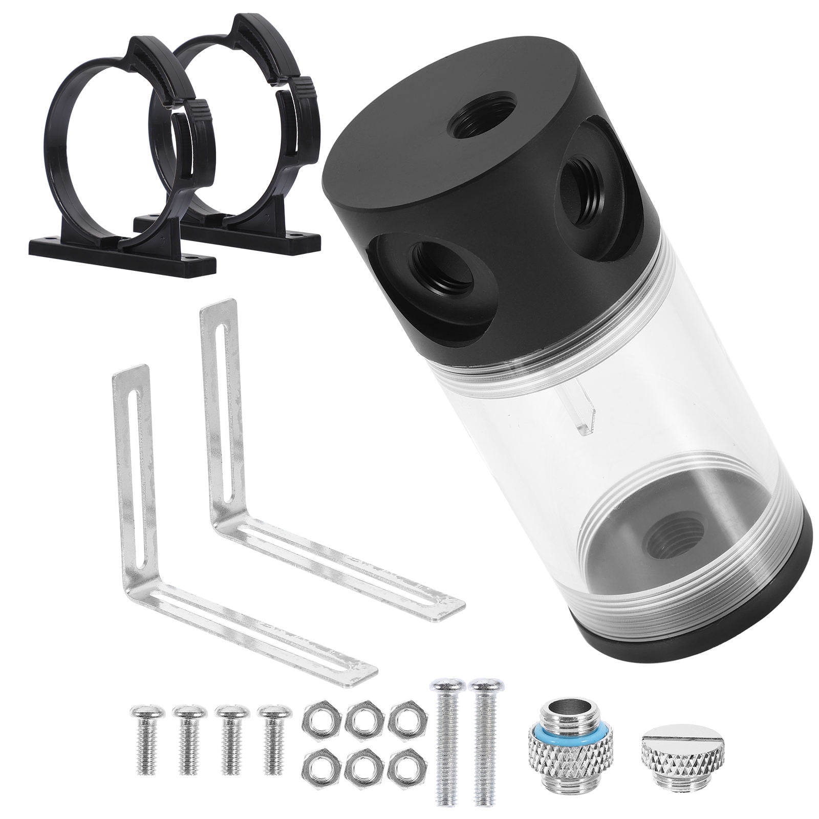 Raindrops 1 Set Pc Water Cooling Tank Computer Liquid Cooling Reservoir ...