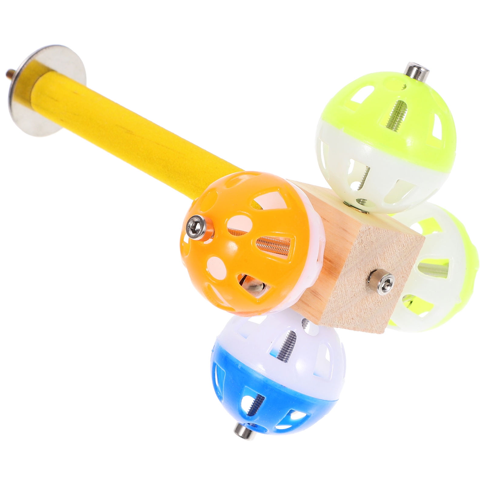 Raindrops 1 Set Perches for Bird Cages Wooden Material Assorted Color ...