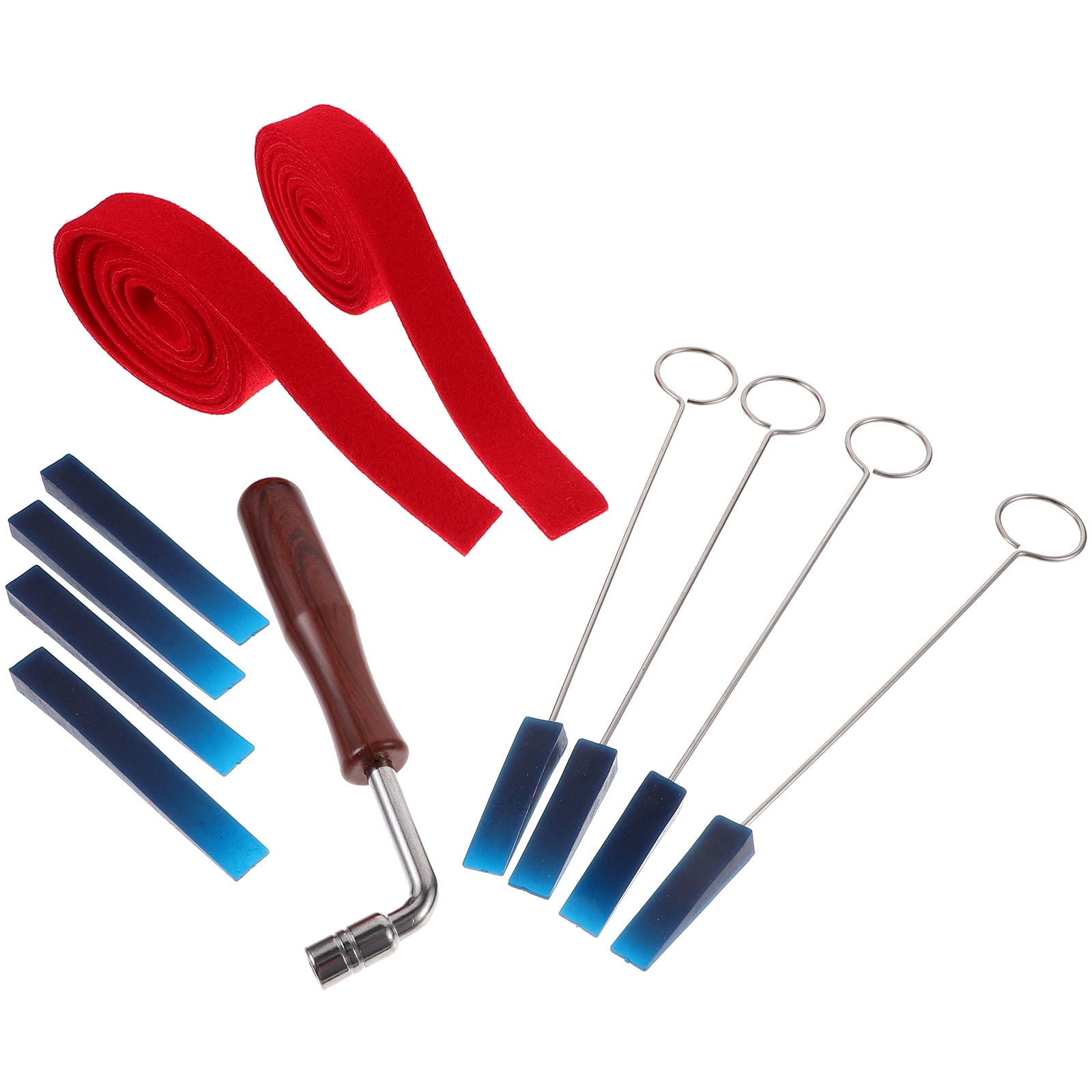 Raindrops 1 Set Piano Tuning Kit Tuning Wrench Vocal Band Damper Block ...