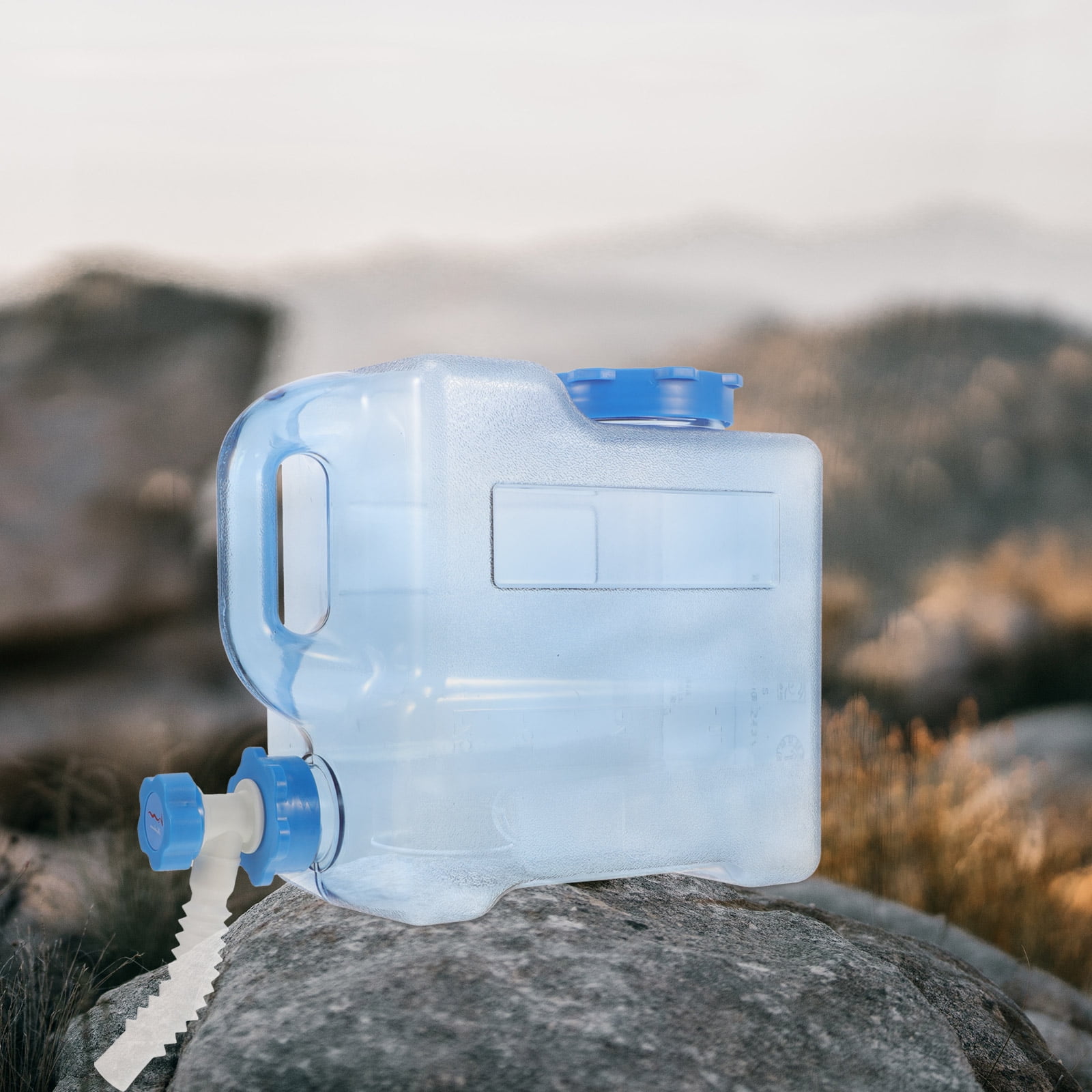 Raindrops 1 Set Portable Camping Water Container Blue Pc Outdoor Water ...