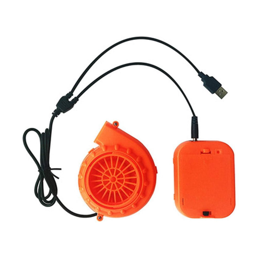 Raindrops 1 Set Portable Mini Electric Fan Air Blower for Mascot Head ...