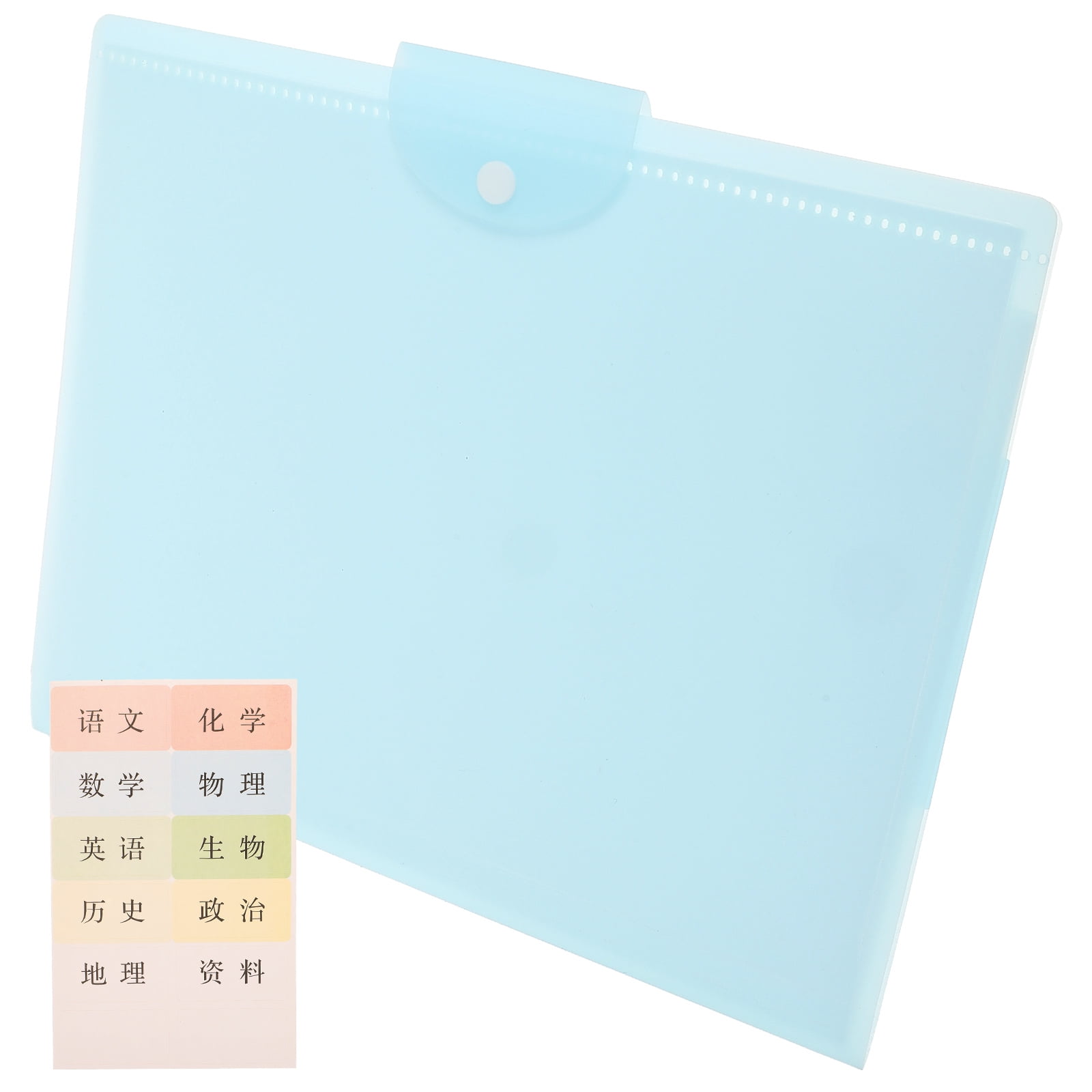 Raindrops 1 Set Receipts Folder Blue for General Users Style office ...