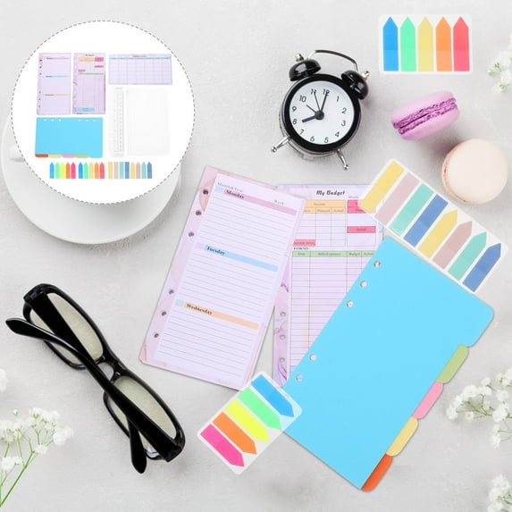 Raindrops 1 Set of Replaceable Planner Paper Inserts for Compact ...