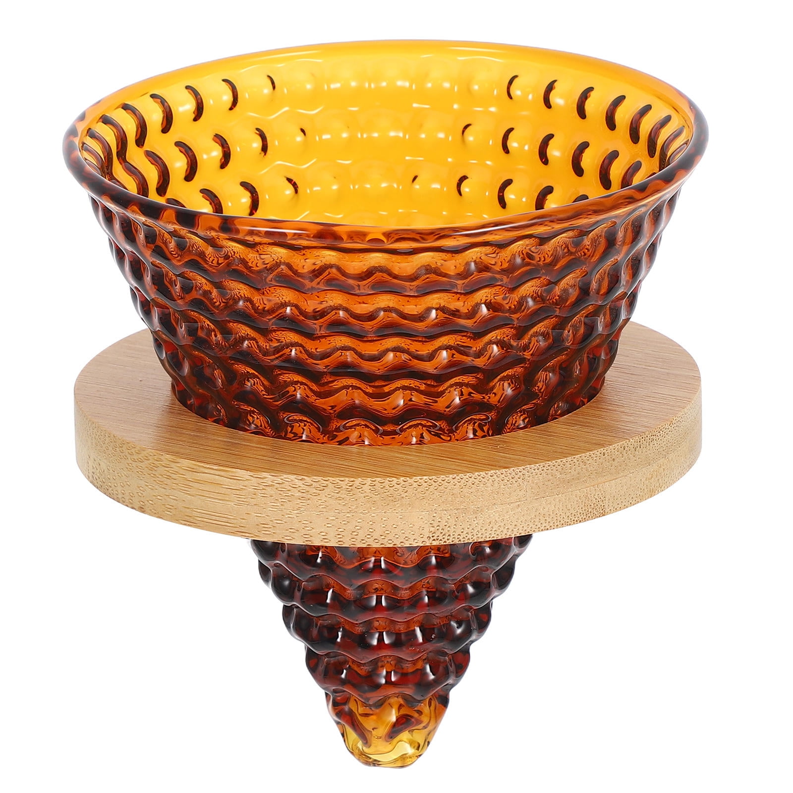 Raindrops 1 Set Reusable Glass Coffee Dripper Funnel Coffee Dripper ...