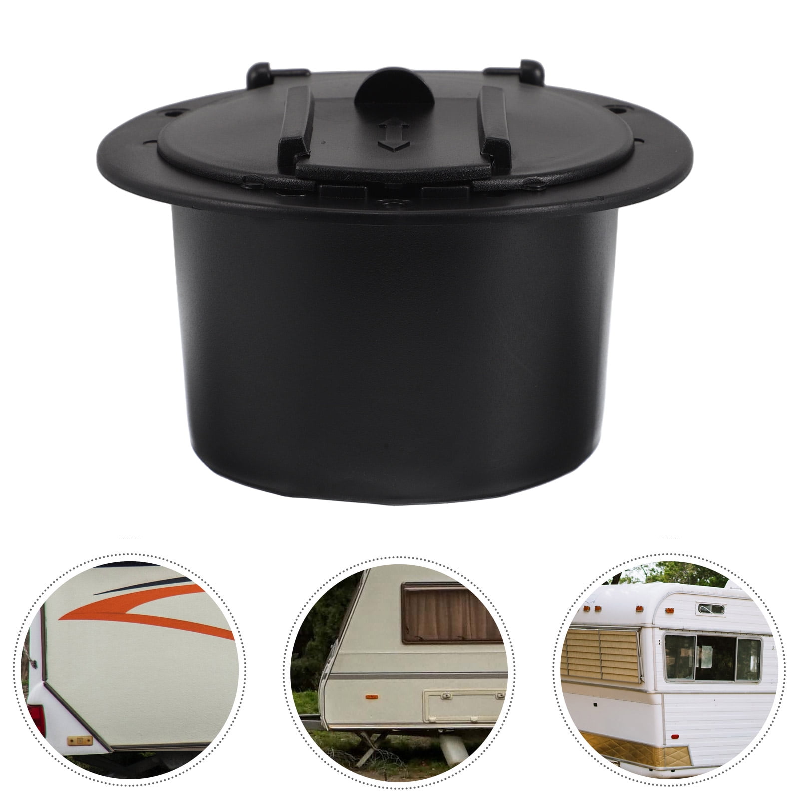 Raindrops 1 Set Rv Electrical Cable Hatch Power Cord Access Cap For ...