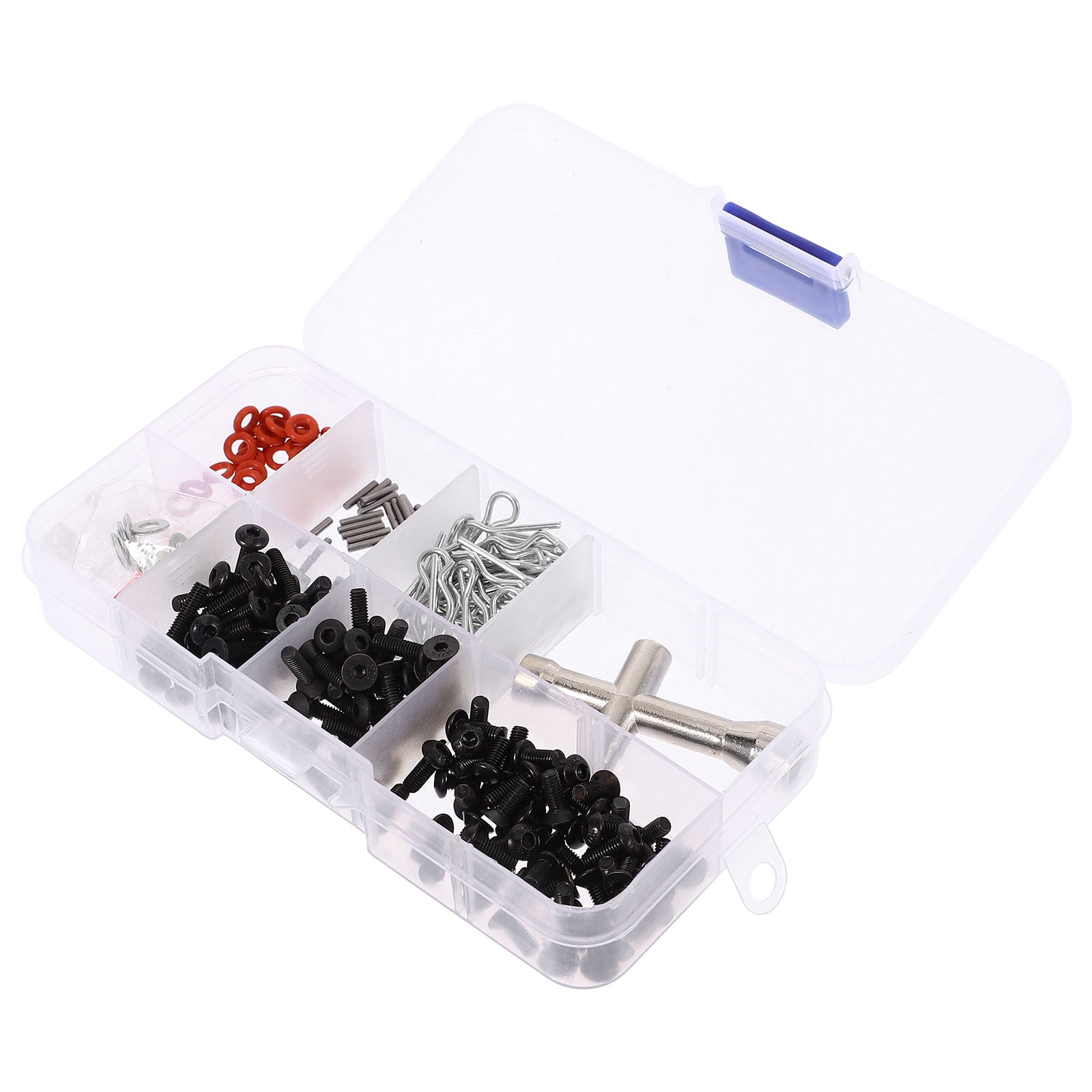 Raindrops 1 Set Screw Assortment RC Car Tool Kit Car Body Clip Fastener ...