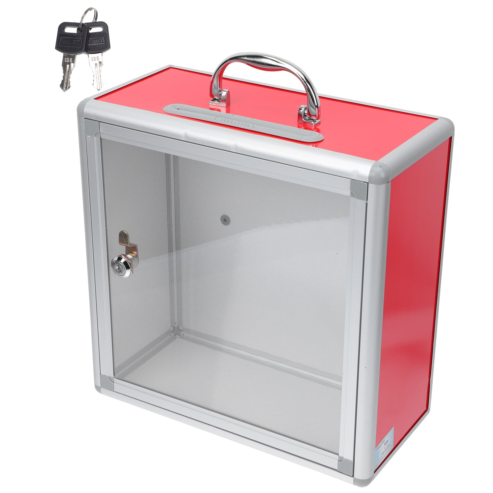 Raindrops Postage Boxes Medium Mailbox Set 12.58x12.58x6.29 in ...