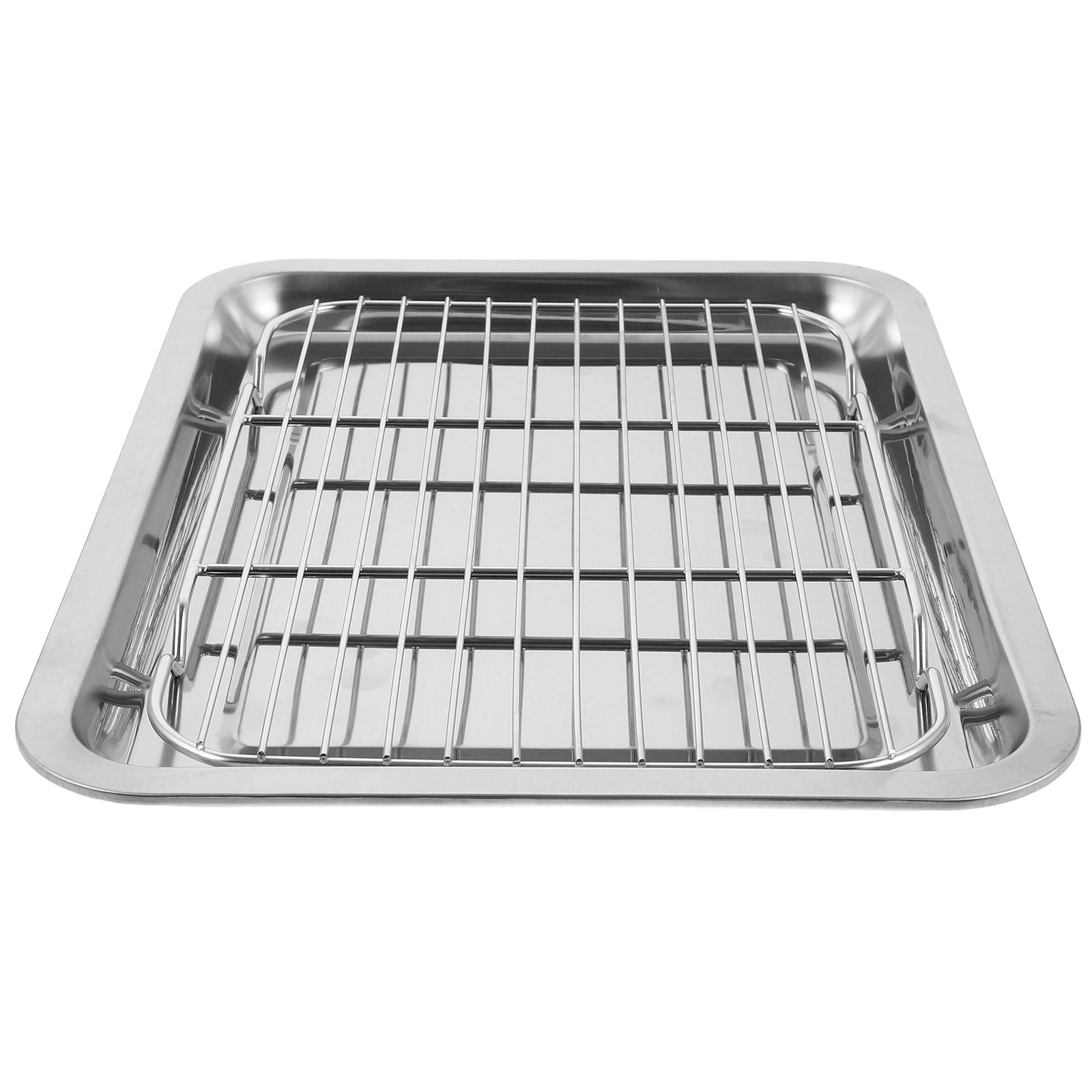 Raindrops 1 Set Stainless Steel Drain Net Storage Tray with Draining ...