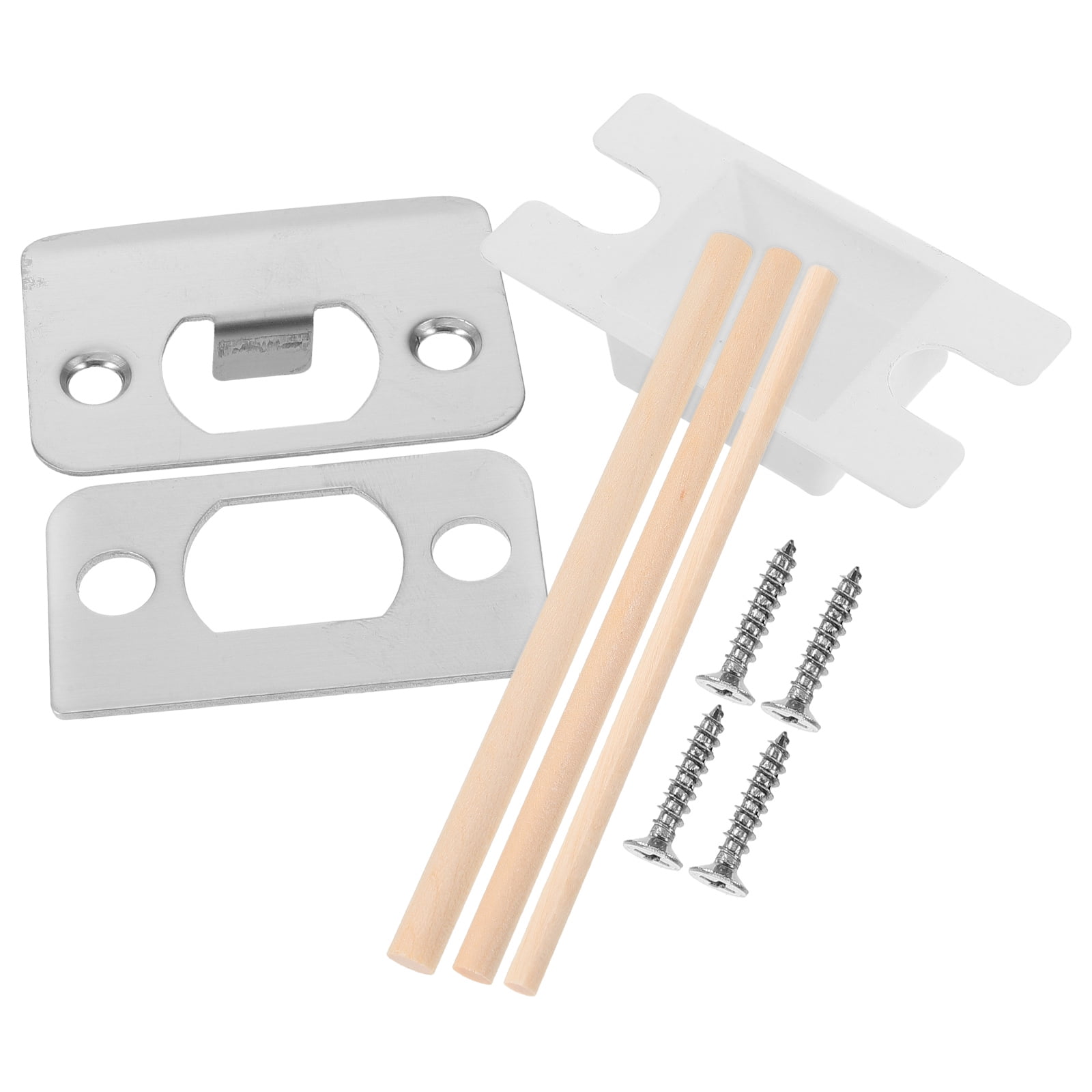 Raindrops 1 Set Strike Plate Kit Door Strike Plate Door Latch Plate ...