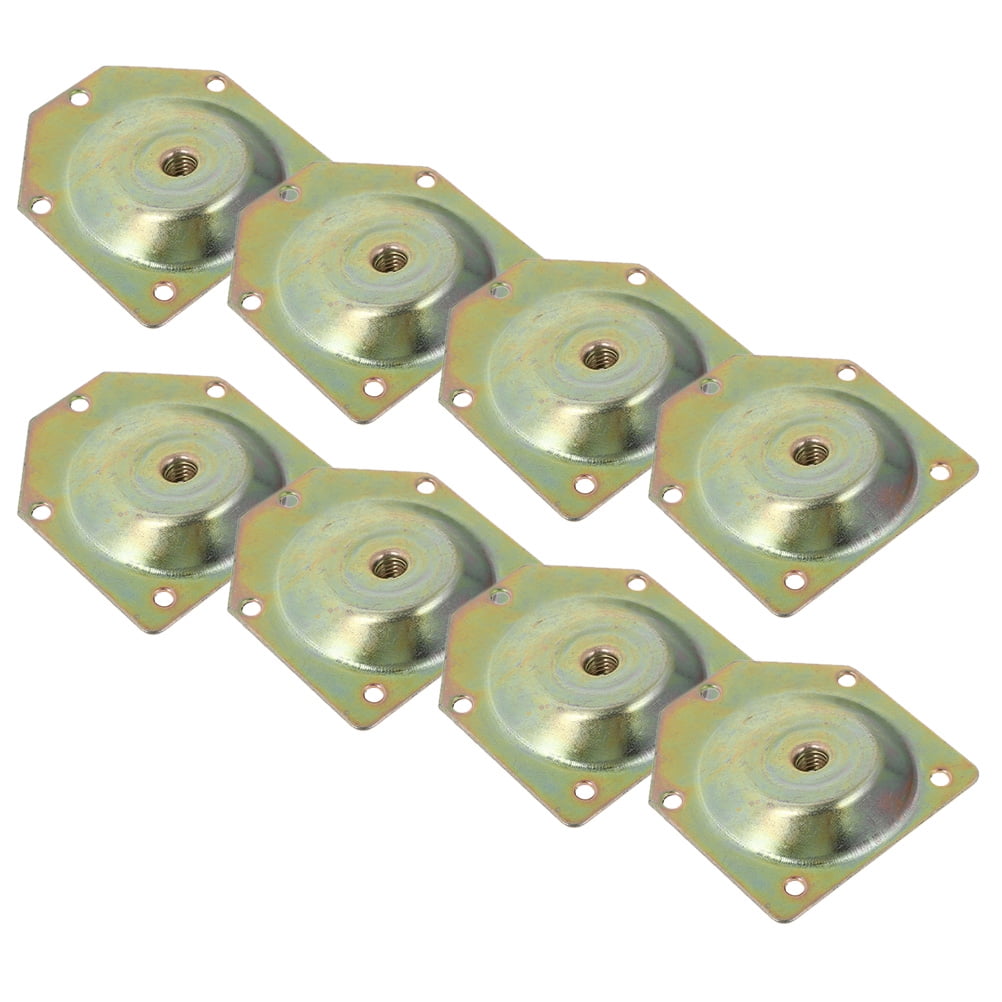 Raindrops 1 Set Table Leg Mounting Plate Furniture Leg Support Feet ...