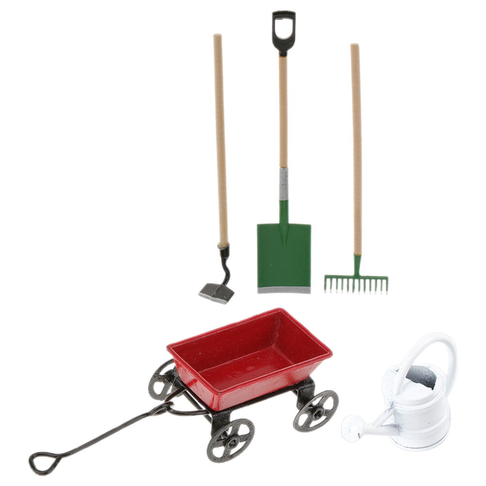 Raindrops Mini Dollhouse Gardening Accessories Doll House Miniature ...