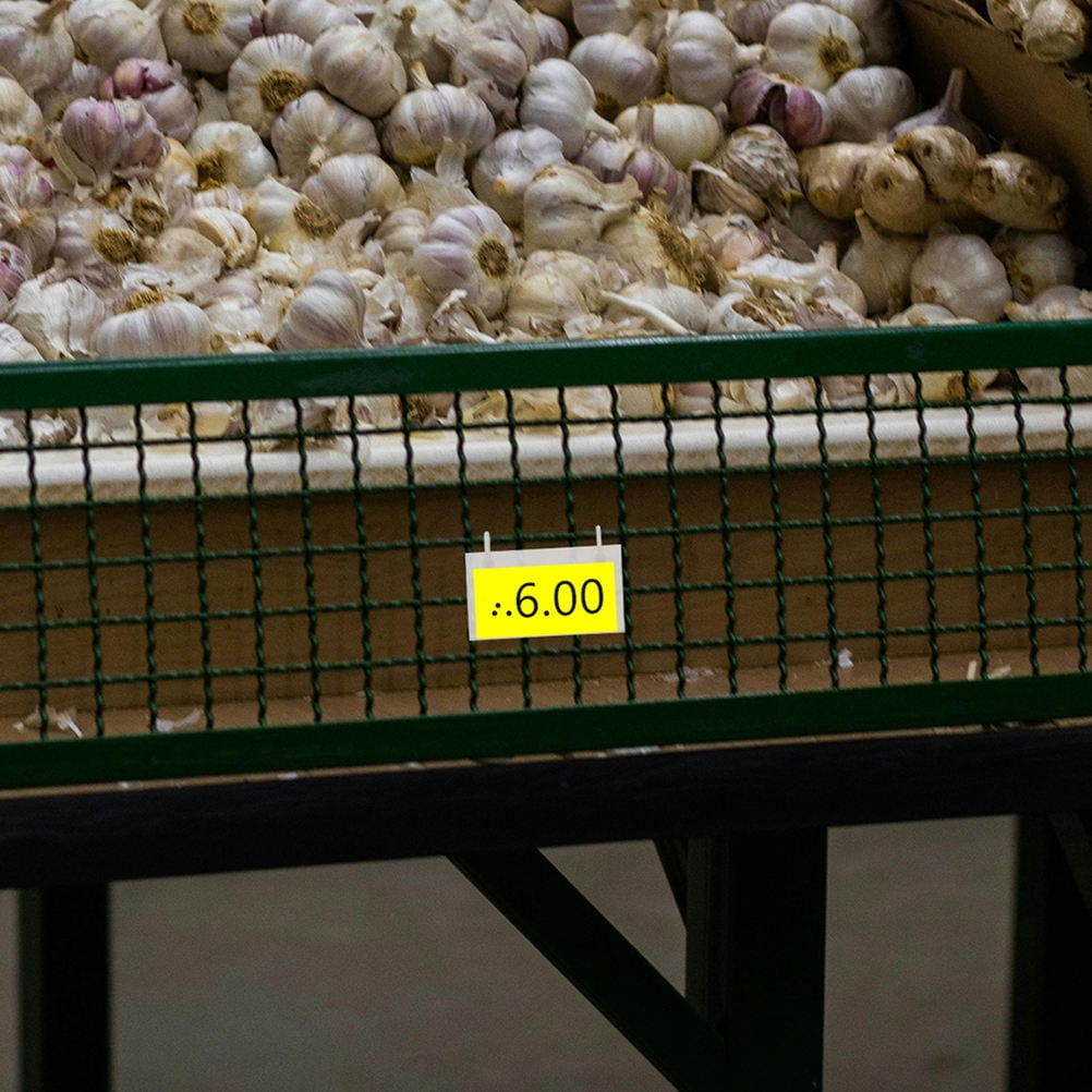 Raindrops 1 Set Transparent Label Holders For Supermarket And Store ...