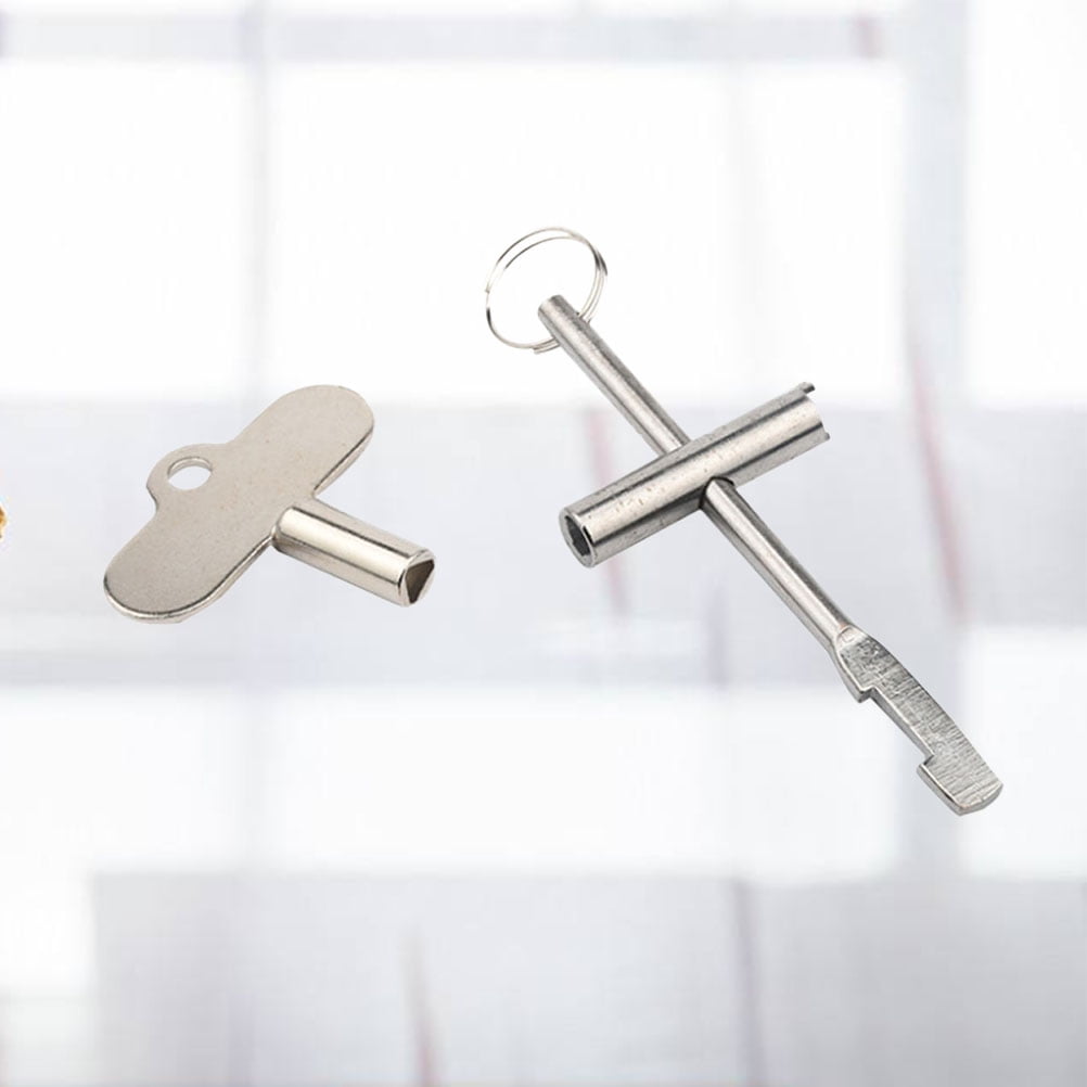 Raindrops 1 Set Triangle Water Meter Key Practical Water Meter Gadget ...