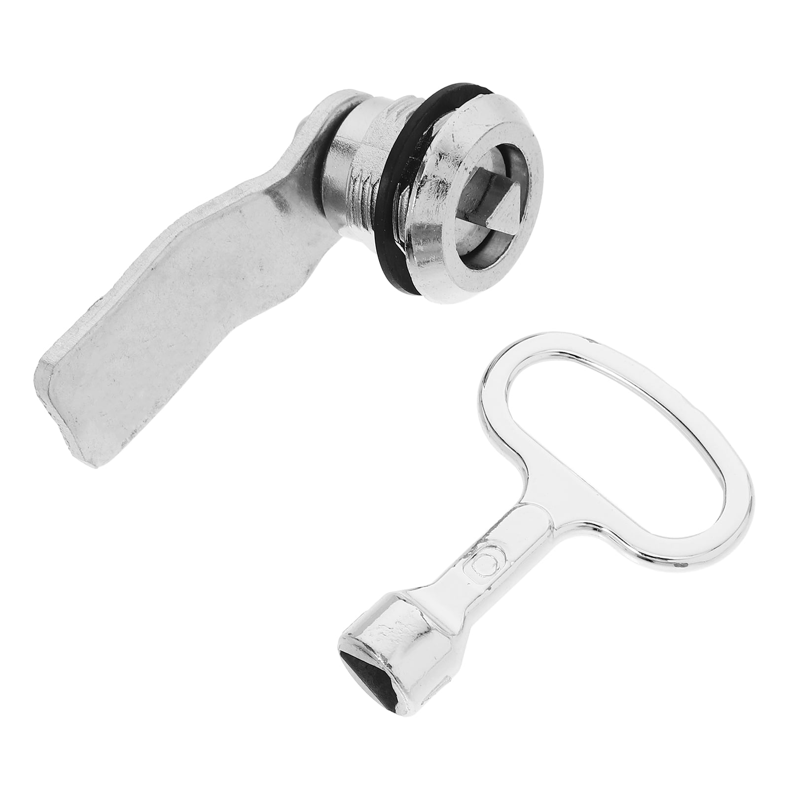 Raindrops 1 Set of Triangle lock Outdoor Peel Box Lock Trash Can Lock ...