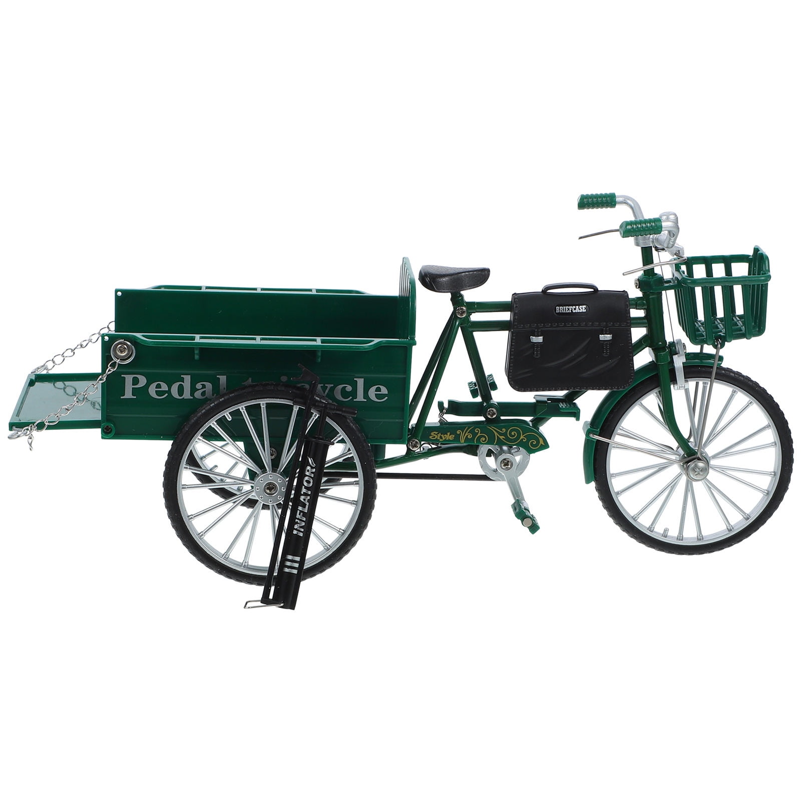 Raindrops 1 Set Tricycle Model Alloy Mini Retro Style Classical Bike ...