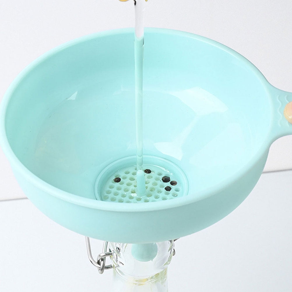 Raindrops 1 Set Wide Mouth Funnel for Pouring Liquids PP for Filling ...