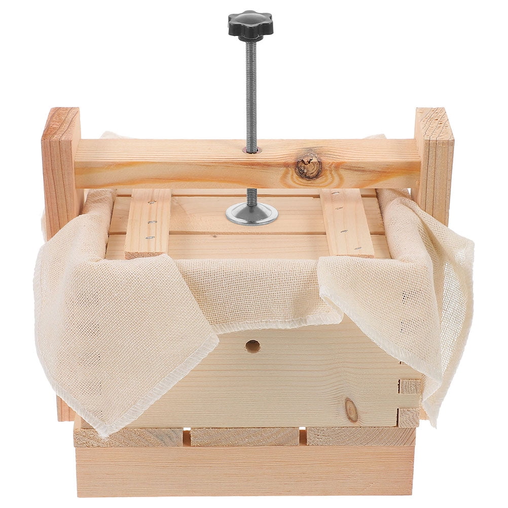 Raindrops 1 Set Wood Tofu Maker Set Tofu Making Mold Bean Curd Making ...
