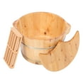 Raindrops 1 Set Wooden Foot Soaking Barrel Wooden Foot Basin Solid Wood ...