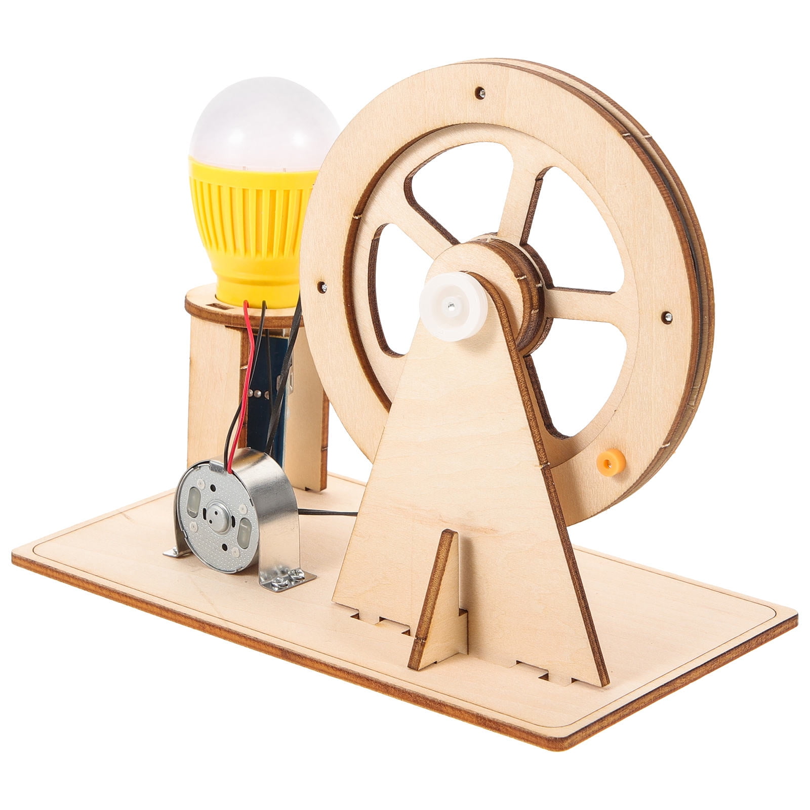 Raindrops 1 Set Wooden Hand Generator Easy Assembly Manual Generator ...