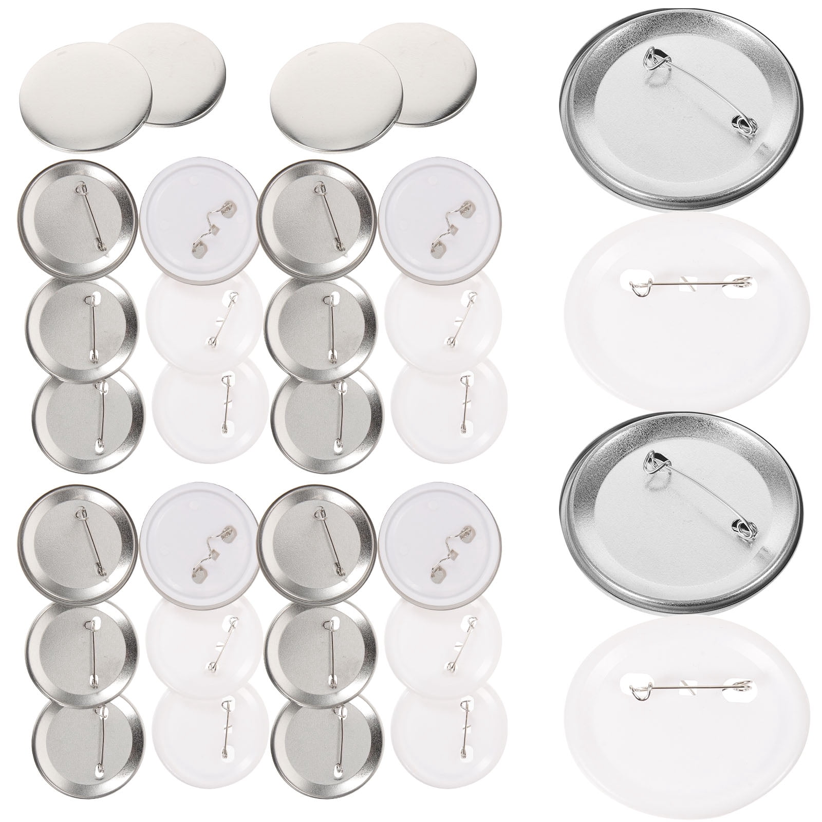 Raindrops 1 Set of Badge Materials Pin Making Kit DIY Blank Button ...