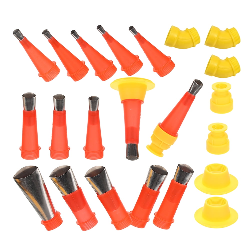 Raindrops 1 Set of Caulking Nozzle Caulking Finishing Tool Practical ...