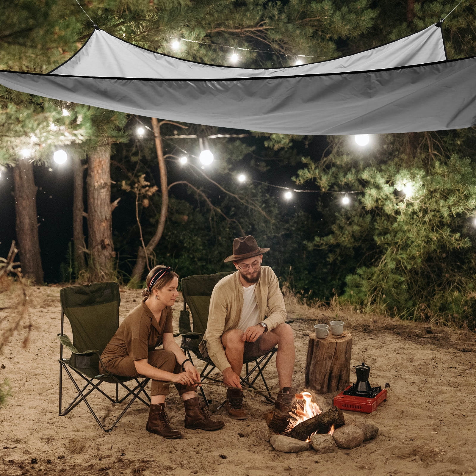 Raindrops 1 Set of Grey Small Shade Sail for Practical Design and ...