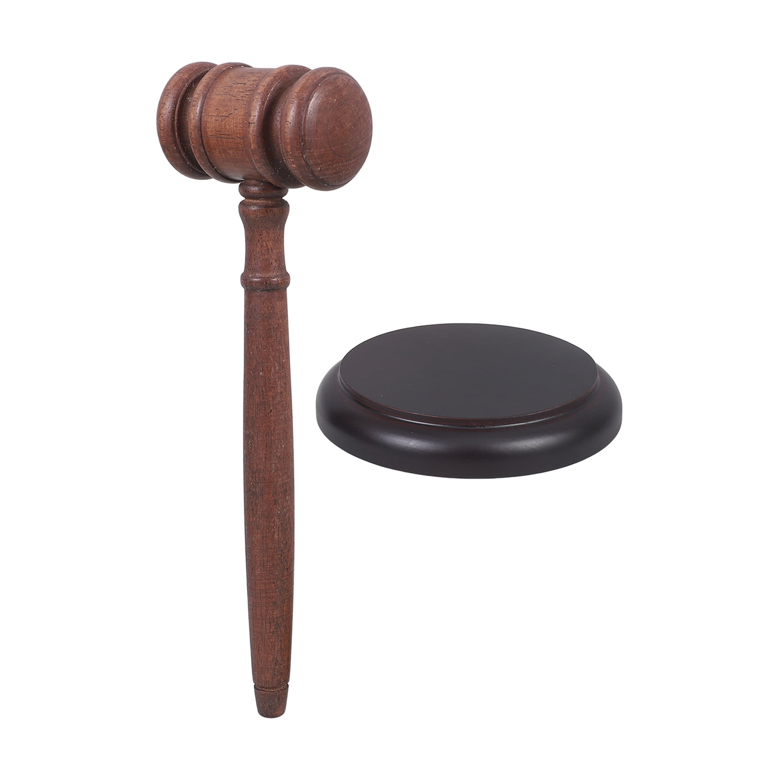 Raindrops 1 Set of Handheld Wood Gavel with Base Comfortable Grip Wood ...