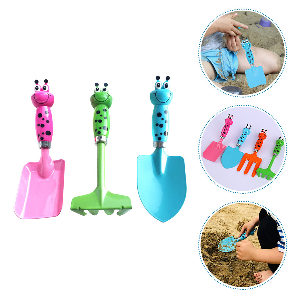Raindrops 1 Set of Kids Gardening Tools Cartoon Beach Shovels Lovely ...