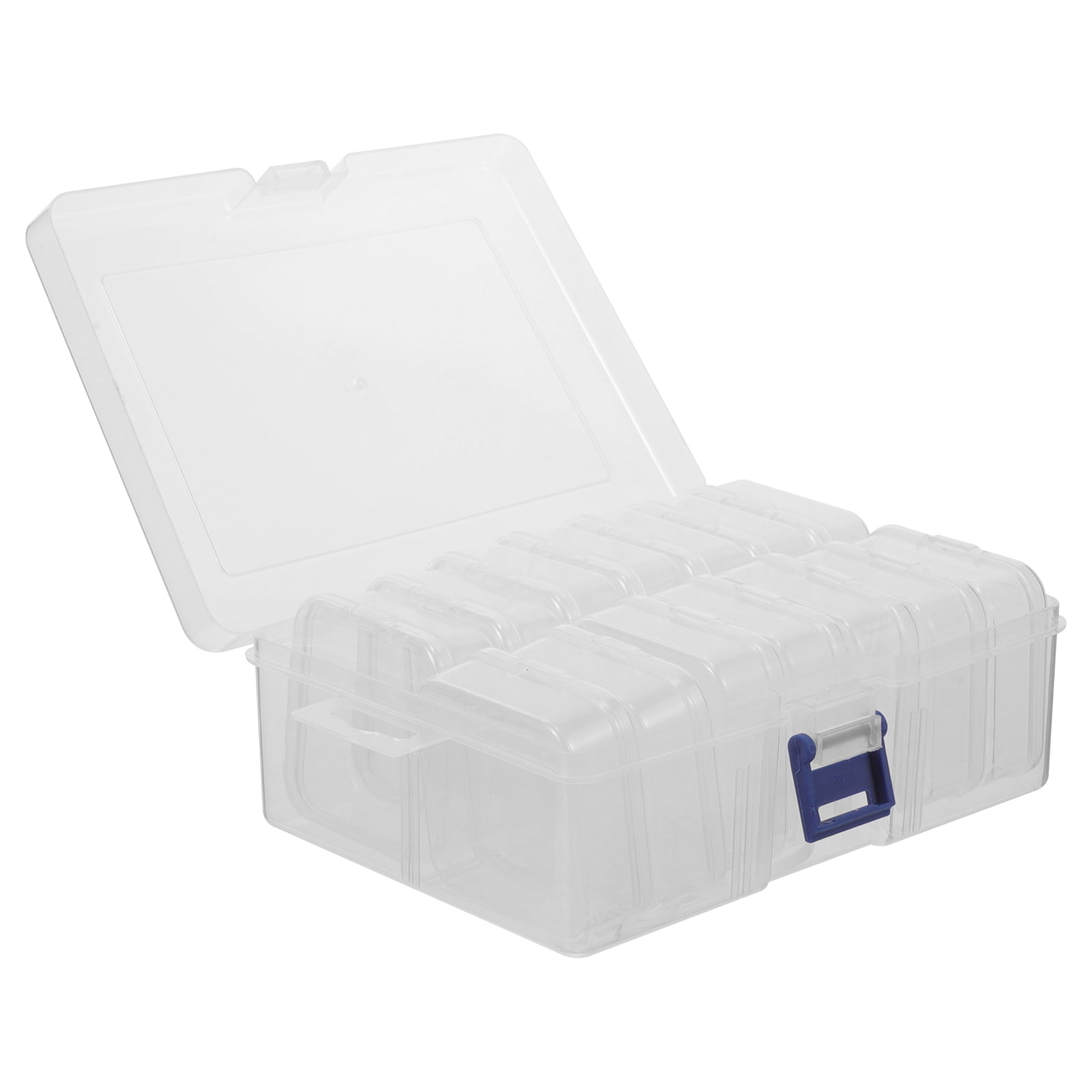 Raindrops 1 Set of Mini Jewelry Organizer Box Beads Storage Case Multi ...