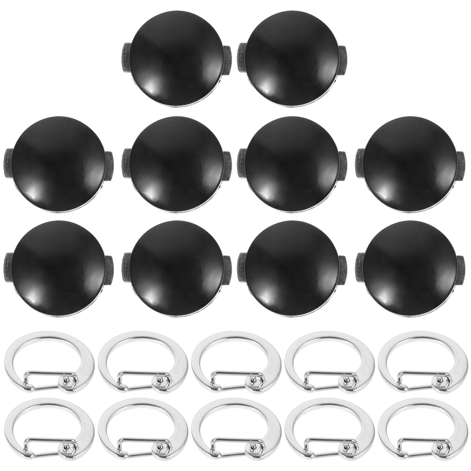 Raindrops 1 Set of Outfit Fixing Buckles Replaceable Badge Fixator ...