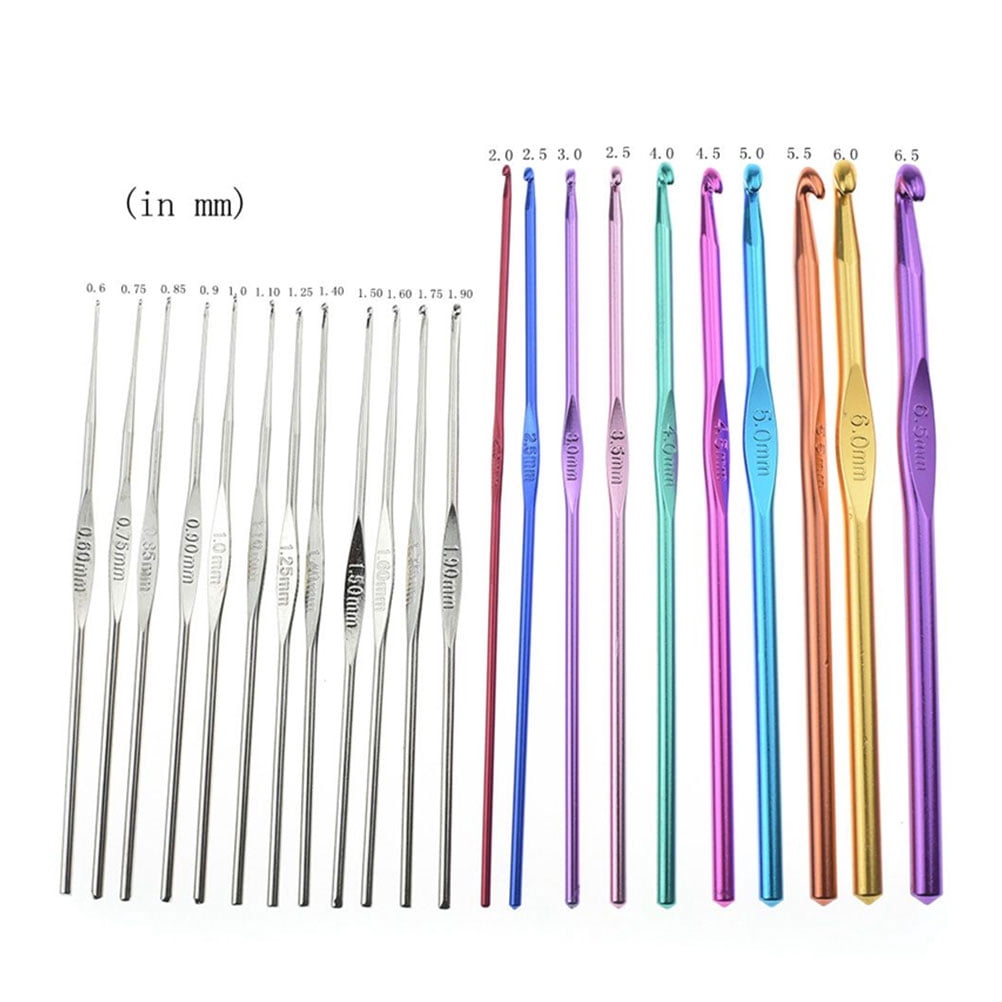Raindrops 1 Set of Practical Crochet Hook Crochet Needle Knitting Tools ...