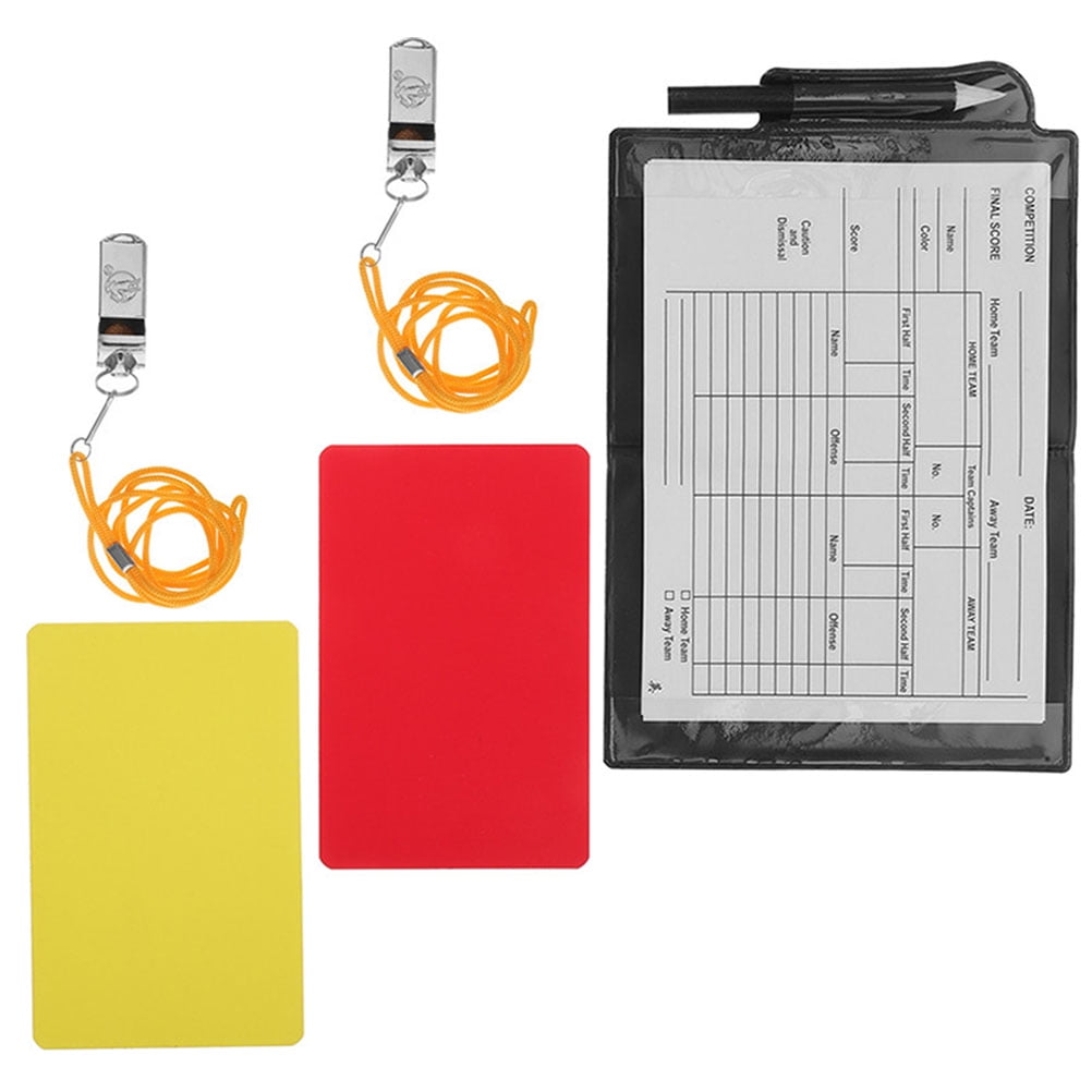 Raindrops 1 Set of Professional Referee Kits Standard Soccer Referee ...