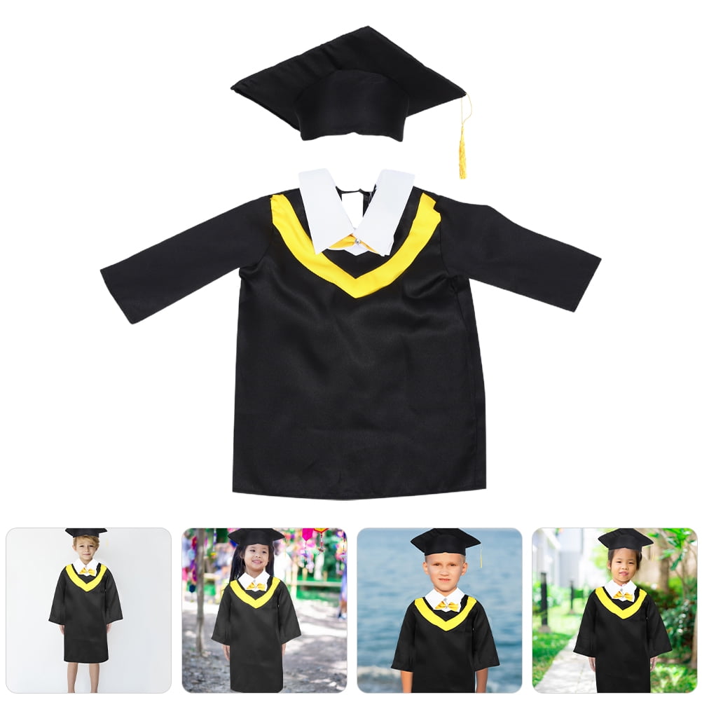Raindrops 1 Set of Toddler Graduation Cap and Gown for Graduations and ...
