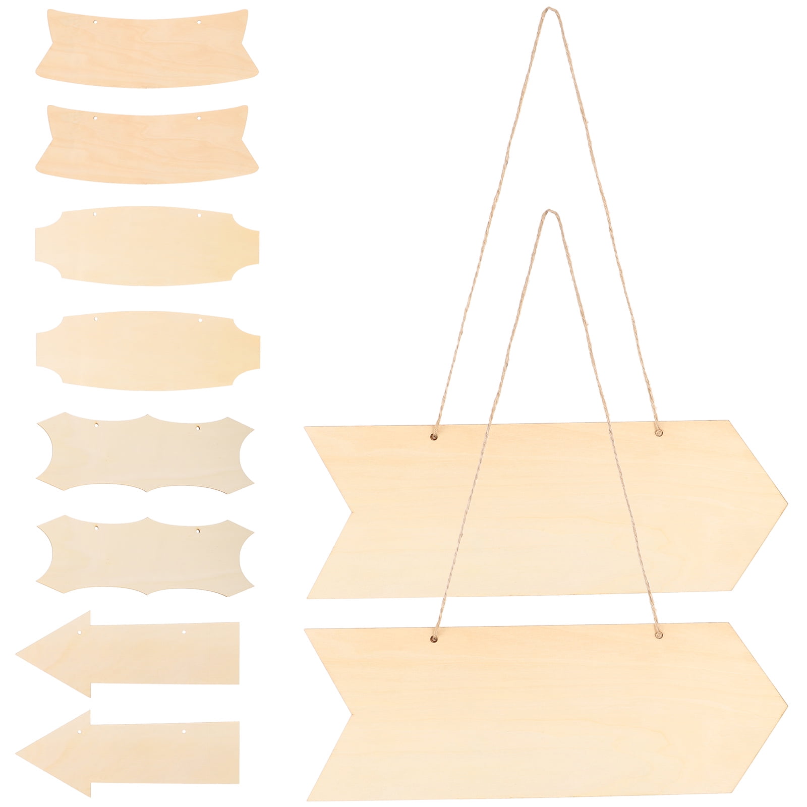 Raindrops 1 Set of Unfinished Wood Boards for Drawing Unfinished Wooden ...