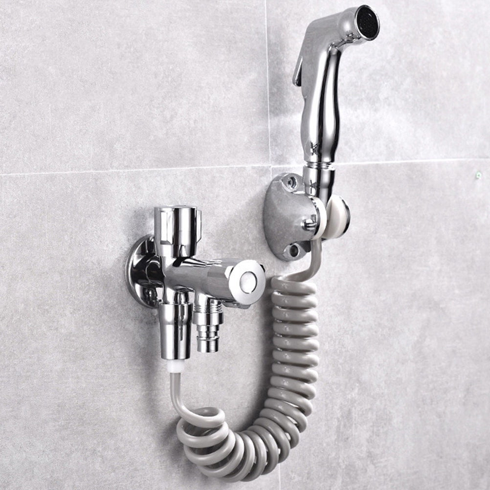 LABRIMP Washing Machine Faucet Silver Dual Control Valve Homeowners ...