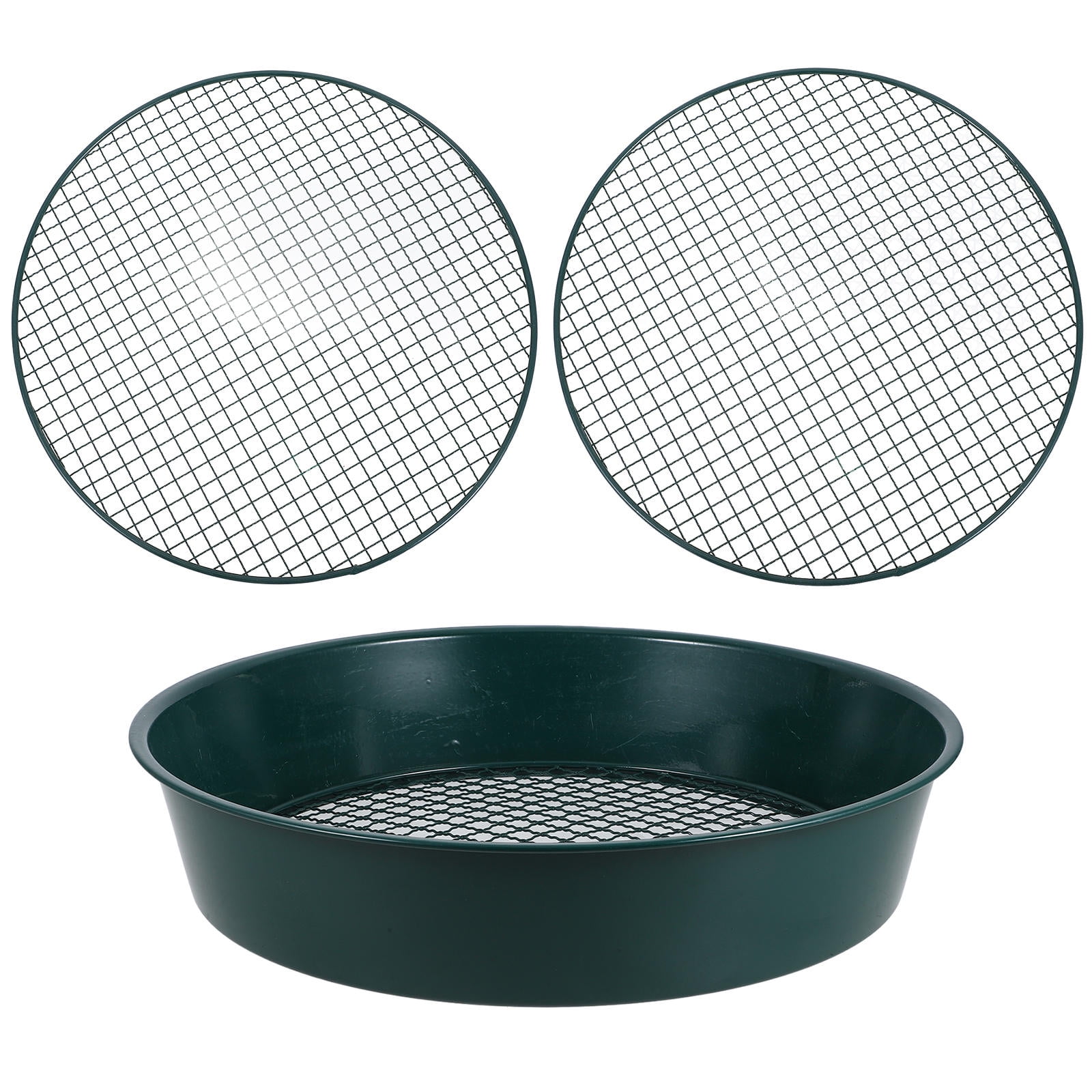 Raindrops 1 set of Metal Soil Sifter Garden Sifter for Soil Rocks and ...