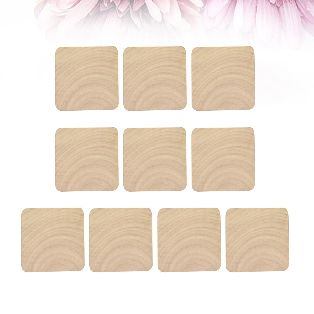 Raindrops 10 PCS Mat Press Solid Wood Stamp Base Stamp Making Handmade ...