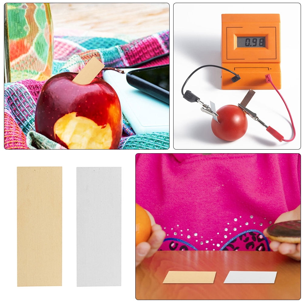 Raindrops 10 Pairs Of Zinc And Copper Anode Sheet Copper Sheets Zinc ...