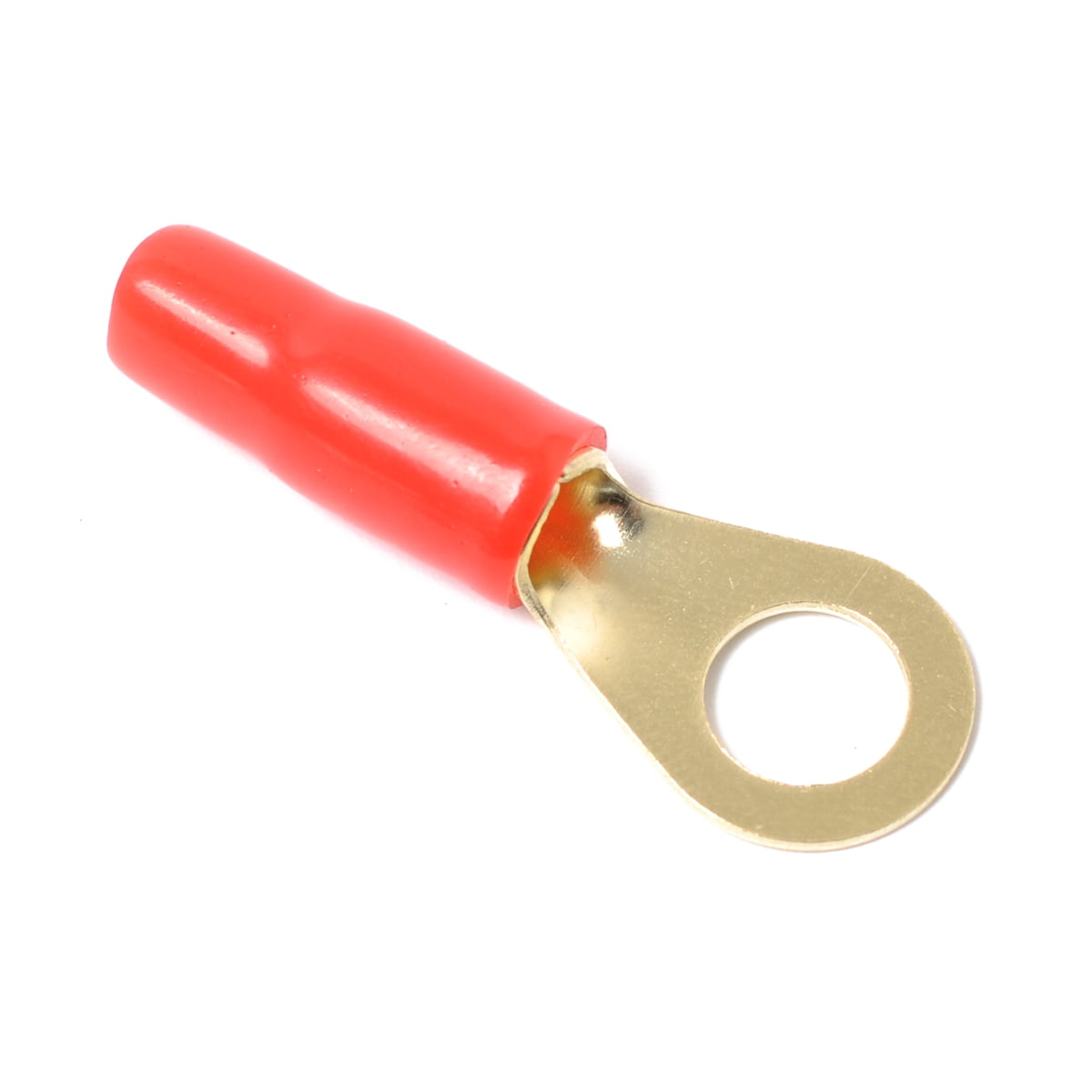 Raindrops 10 Pairs Spade Fork Connector Red Black Copper Tin Plated PVC ...