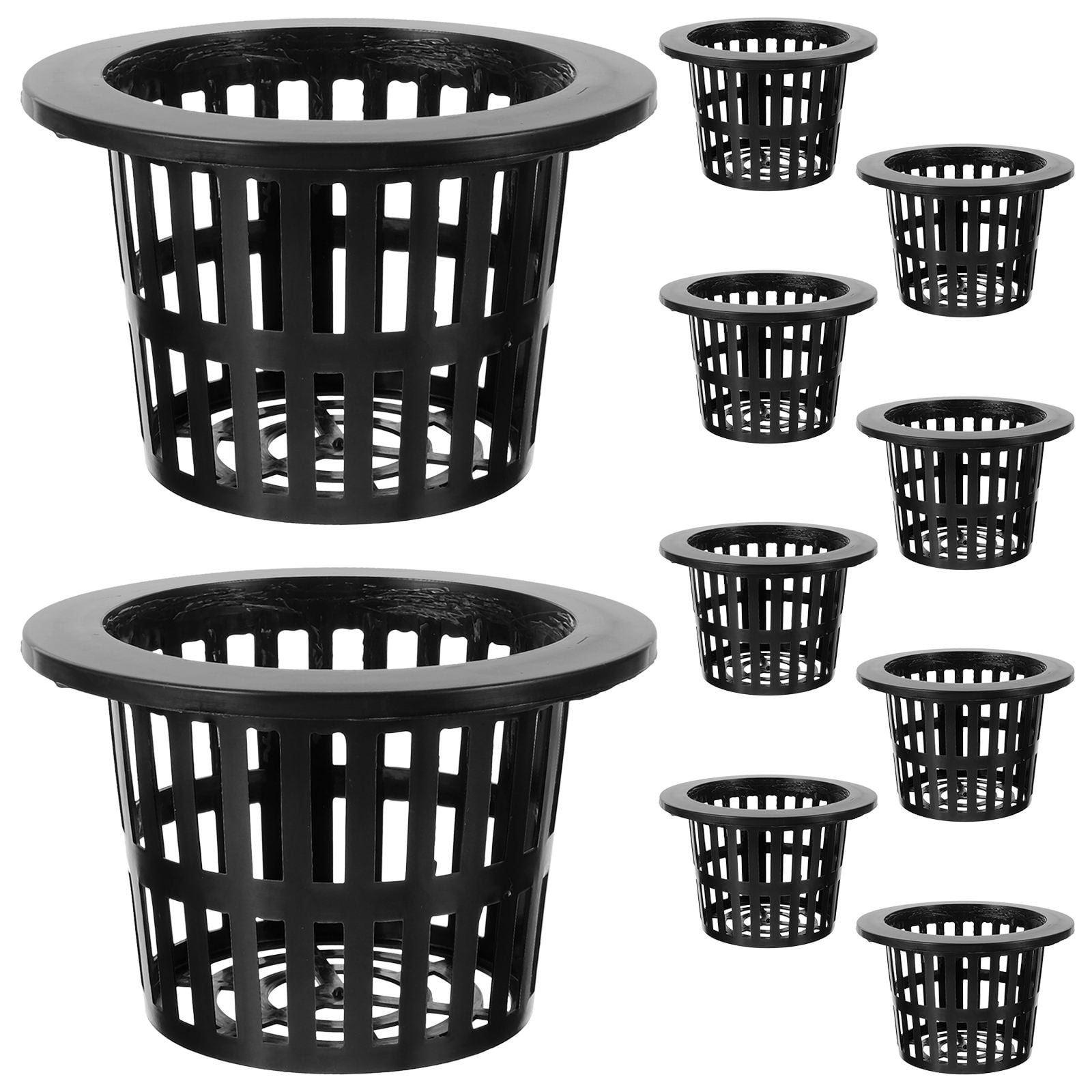Raindrops 10 Pcs Aquatic Baskets for Pond Plants Garden Pots Outdoor ...