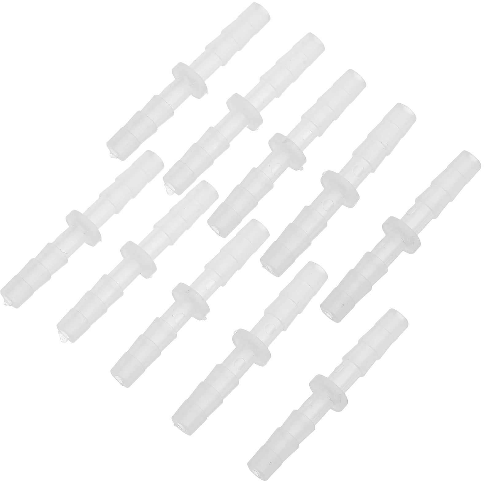 Raindrops 10 Pcs Barbed Coupling Fitting Connector Belt Loop Straight ...