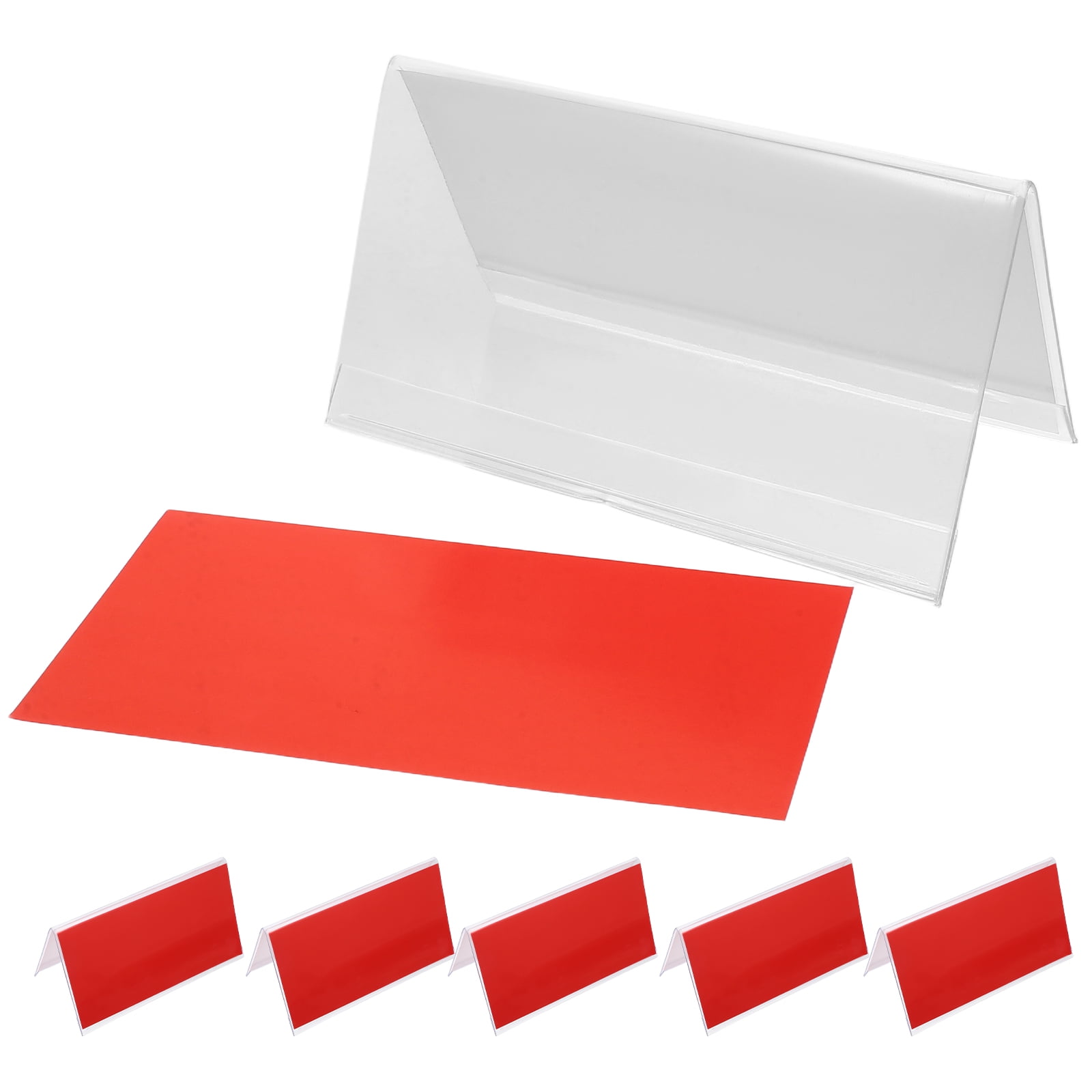 Raindrops 10 Pcs Booth Sign Meeting Card Name Tag Display Table Student ...